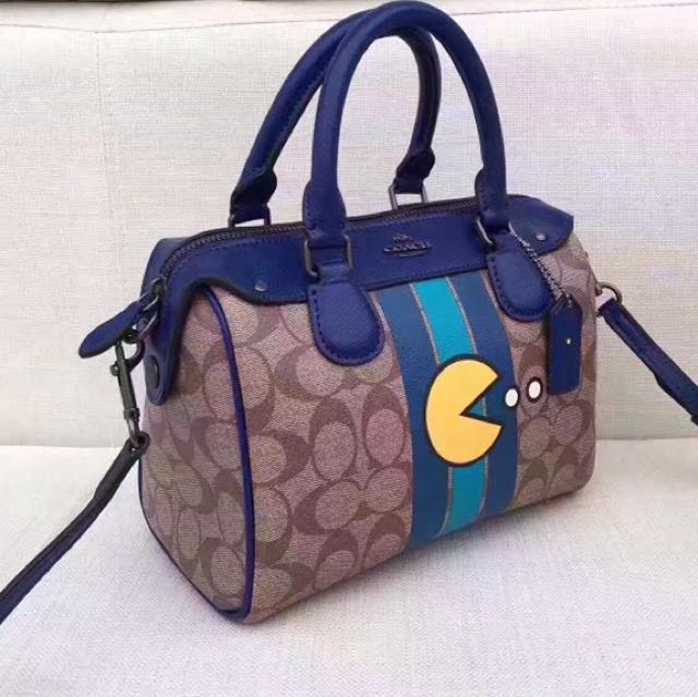 Coach Signature Pac man, Women's Fashion, Bags & Wallets, Purses ...