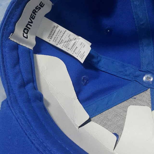 Converse All-Star Cap (Blue), Men's Fashion, Watches & Accessories ...