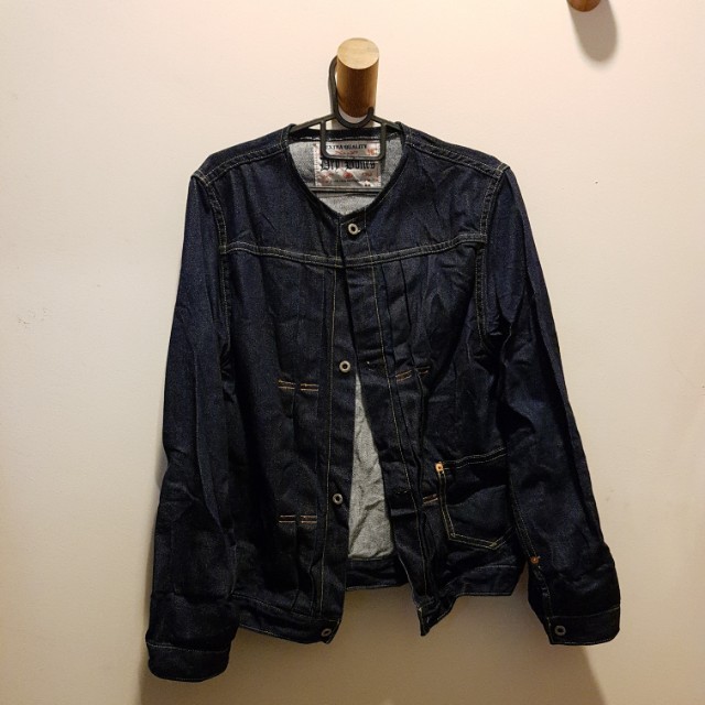 Dry Bones Japan selvedge denim jacket, Women's Fashion, Coats, Jackets ...