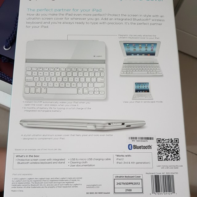 Logitech Wireless Keyboard Ipad Computers Tech Parts Accessories Computer Keyboard On