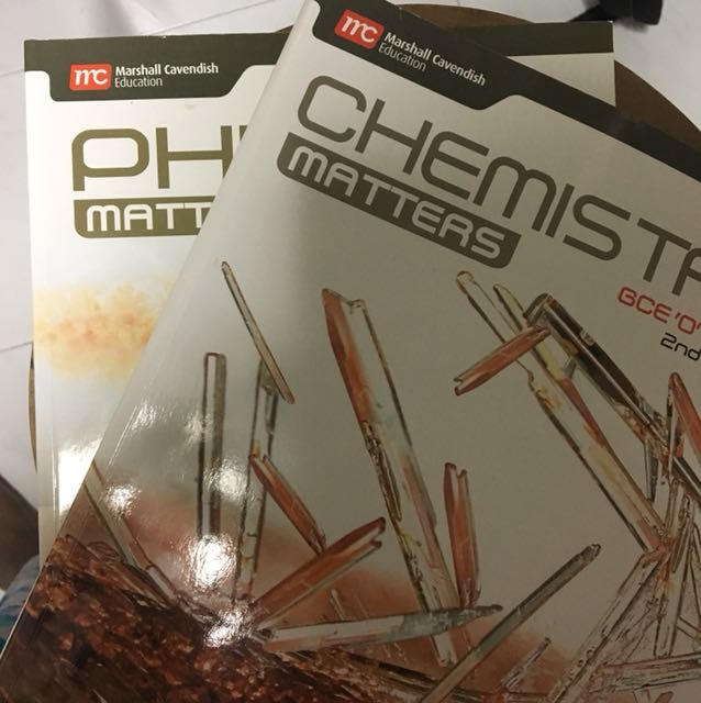 Marshall Cavendish Chemistry Matters and Physics Matters GCE O Level ...