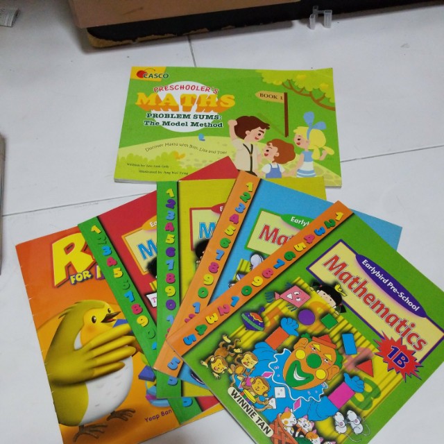 Maths books for preschoolers by famous writer Dr. Winnie Tan and Yeap ...