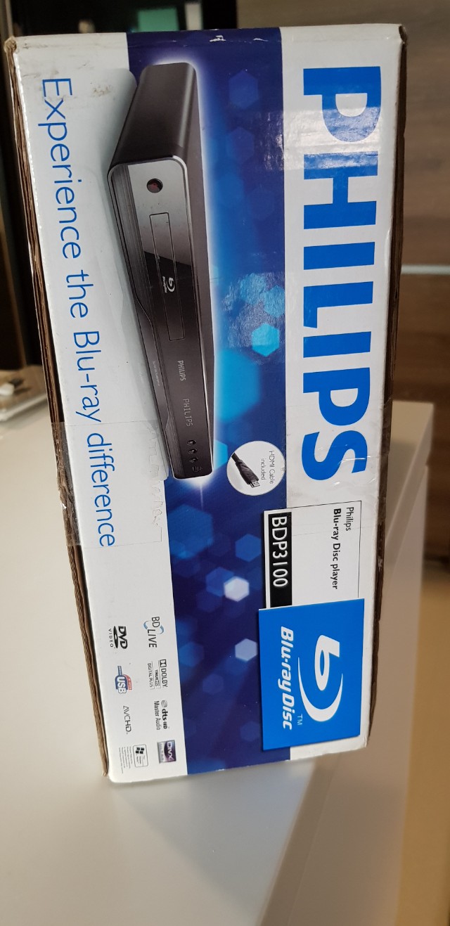 Philips Blue Ray player, TV & Home Appliances, TV & Entertainment ...