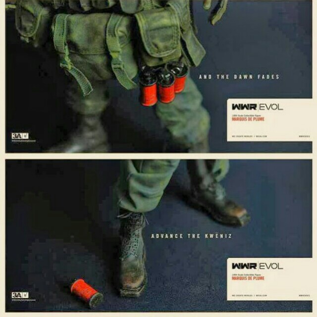 ThreeA 1/6 Scale WWR Evol Marquis De Plume 3AA Set, Hobbies & Toys, Toys & Games on Carousell