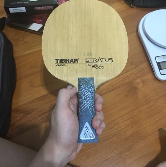 Tibhar Stratus Power wood, Sports Equipment, Sports & Games, Billiards ...