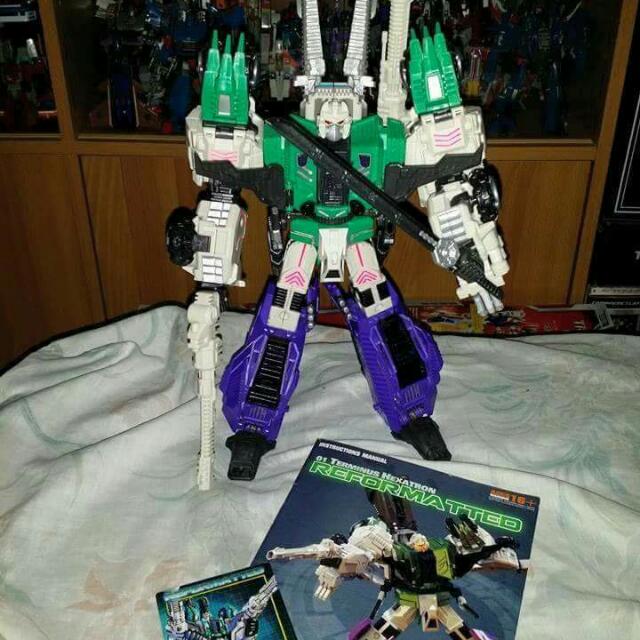 Transformers Mastermind creations MMC Hexatron Sixshot, Hobbies & Toys ...