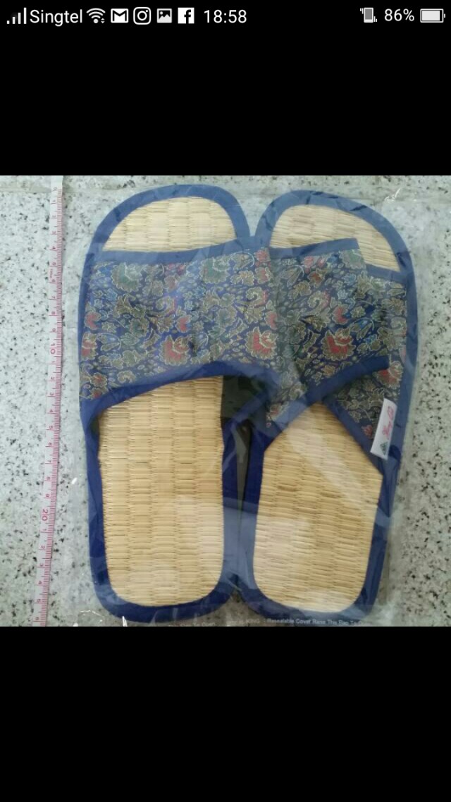 Vietnam Handmade Cinnamon Slippers, Beauty & Personal Care, Face, Face ...