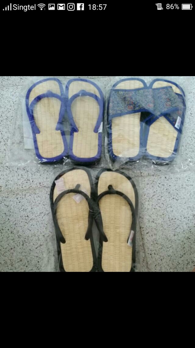 Vietnam Handmade Cinnamon Slippers, Beauty & Personal Care, Face, Face ...