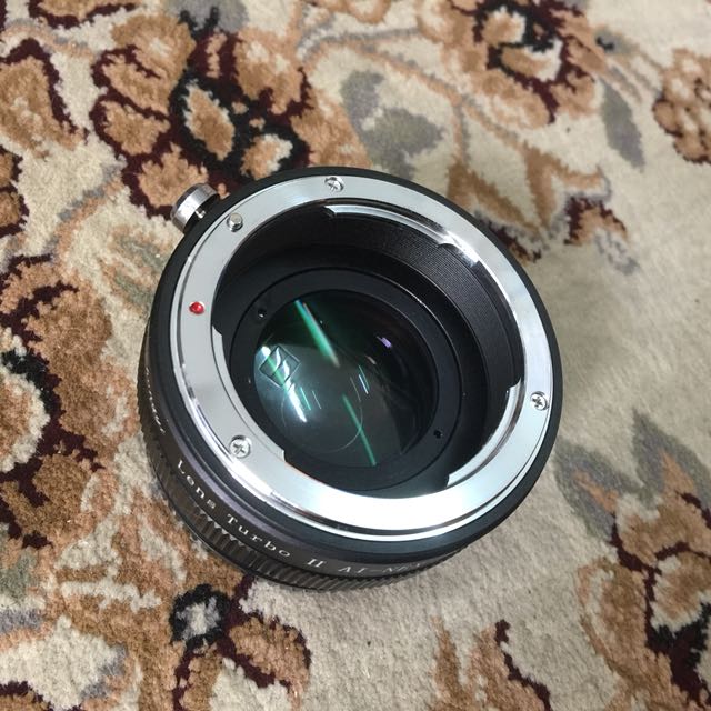 Zhongyi Lens Turbo mk II Nikon Ai to Nex Adapter ( Speed Booster ...