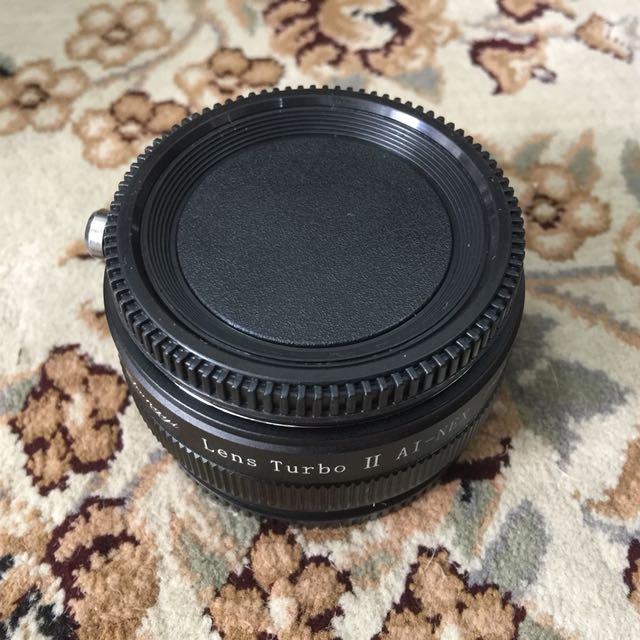 Zhongyi Lens Turbo mk II Nikon Ai to Nex Adapter ( Speed Booster ...