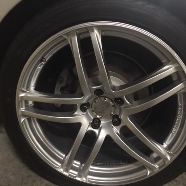 Advan Racing T5, Car Accessories on Carousell