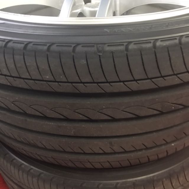 Advan Racing T5, Car Accessories on Carousell