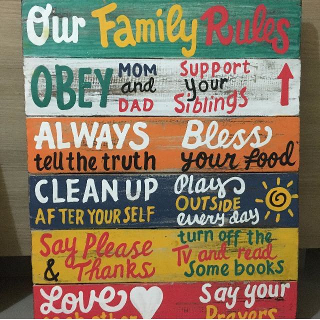 Bali Artwork wood sign board art ad, Furniture & Home Living, Home ...