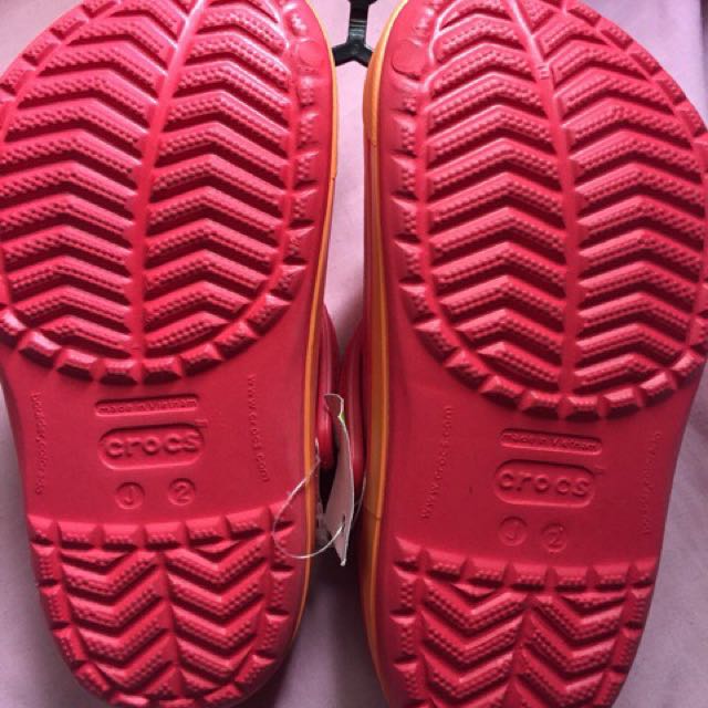 Crocs size j2, Babies & Kids, Babies & Kids Fashion on Carousell