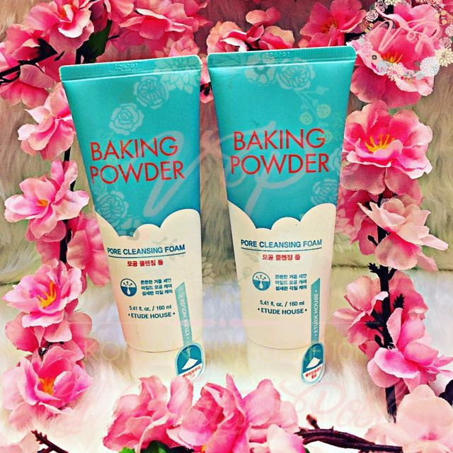 Etude House Baking Powder Pore Cleansing Foam 160ml, Beauty & Personal ...