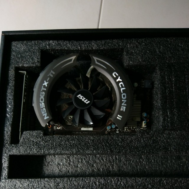 MSI 550TI Cyclone II, Computers & Tech, Laptops & Notebooks on Carousell