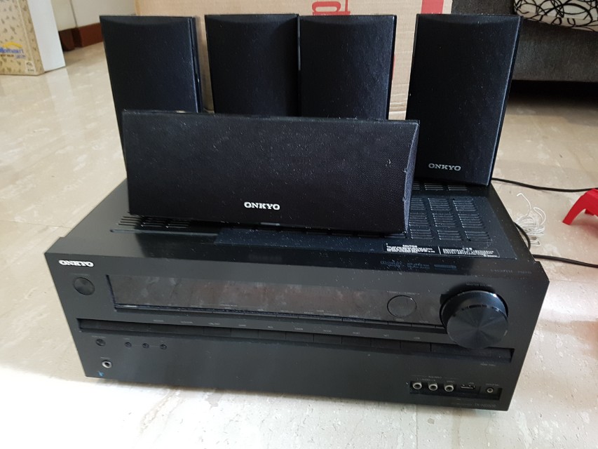 Onkyo TX-NR509 Home Theater System + Subwoofer, Audio, Soundbars ...