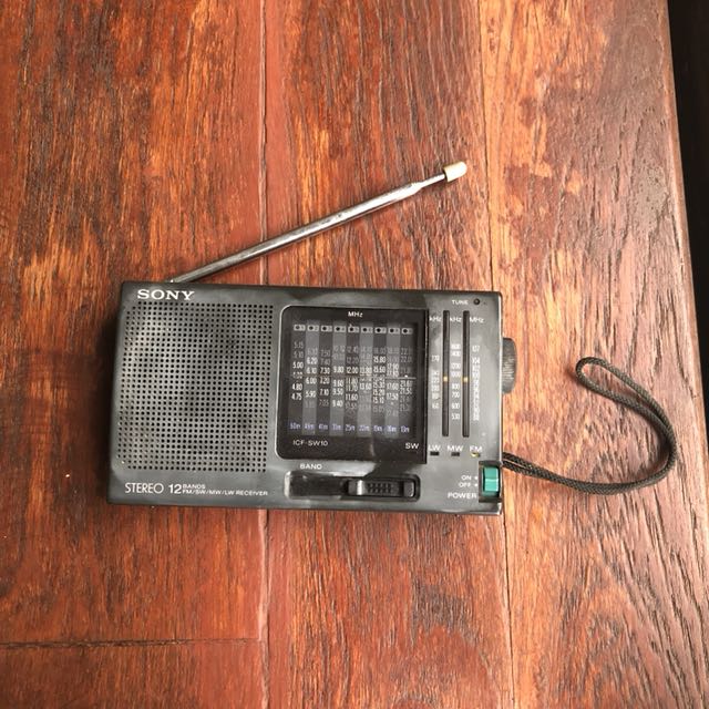 Sony ICF-SW10 12 Band Worldwide Receiver, Audio, Soundbars, Speakers ...