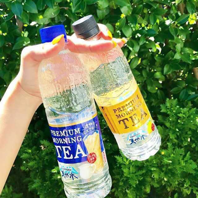 Suntory Ice Lemon Tea, Food & Drinks, Beverages on Carousell