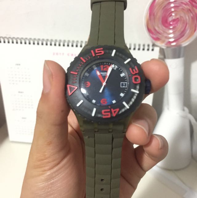 Swatch Army Watch, Men's Fashion, Watches & Accessories, Watches on ...