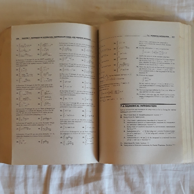 The Calculus 7 (TC7) by Leithold, Hobbies & Toys, Books & Magazines ...