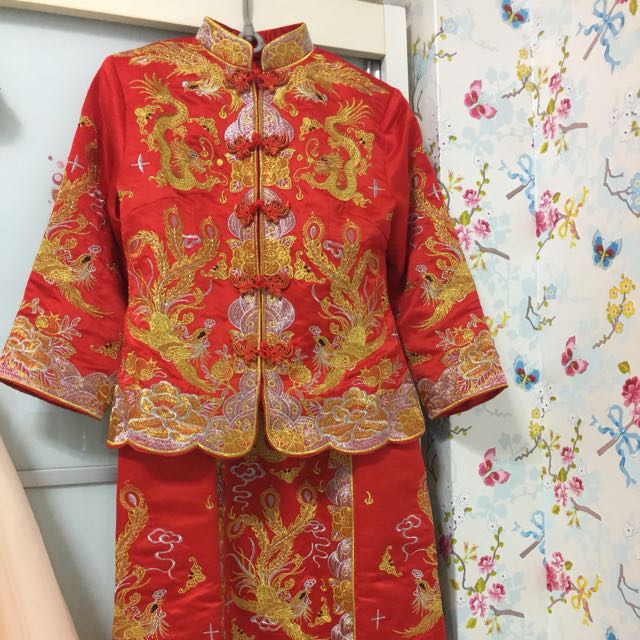 Traditional Chinese Kua, Women's Fashion, Dresses & Sets, Evening ...