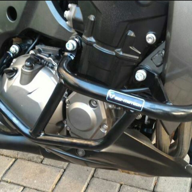 Used SW Motech Crash Bar For Kawasaki Z1000, Motorcycles, Motorcycle ...