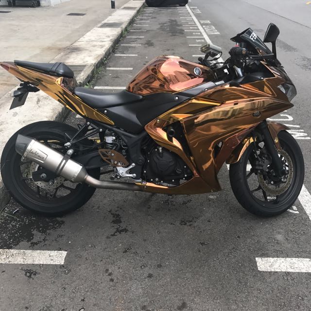Yamaha YZF-R3, Motorcycles, Motorcycles for Sale, Class 2A on Carousell