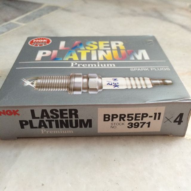 ORIGINAL BPR5EP-11 NGK (3971) Laser Platinum Spark Plug TOYOTA Unser 1. ...