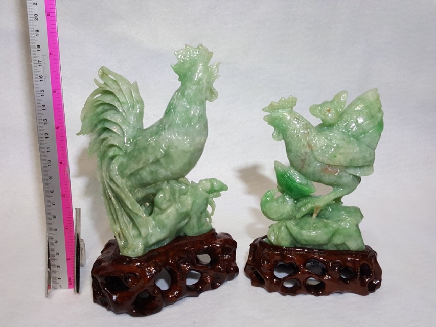 Burmese jade Rooster, Chicken, chick, Women's Fashion, Jewelry ...