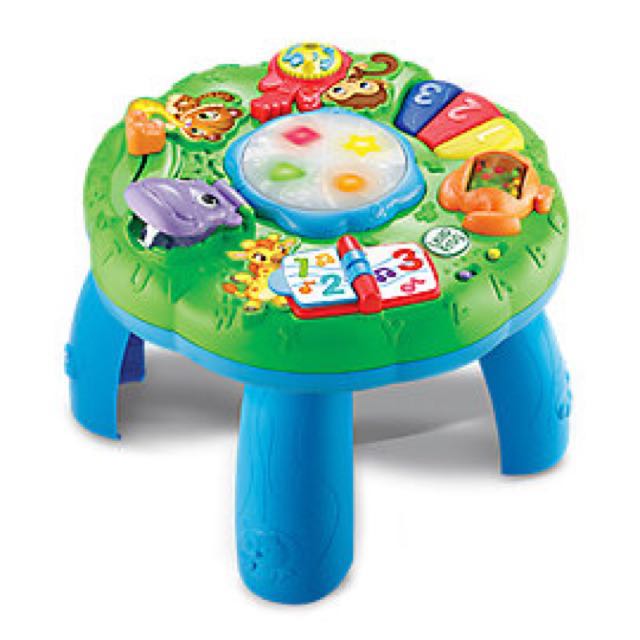 Leapfrog Animal Adventure Activity Table, Babies & Kids, Baby Nursery ...