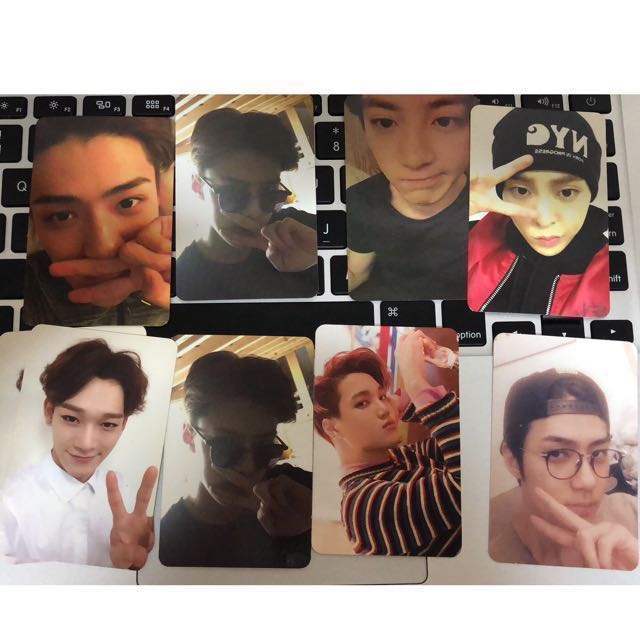 Official EXO photocards, Hobbies & Toys, Memorabilia & Collectibles, K ...