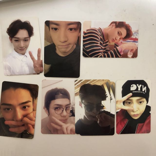 Official EXO photocards, Hobbies & Toys, Memorabilia & Collectibles, K ...