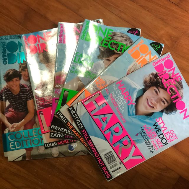 One Direction GirlFriend Magazines, Hobbies & Toys, Books & Magazines ...