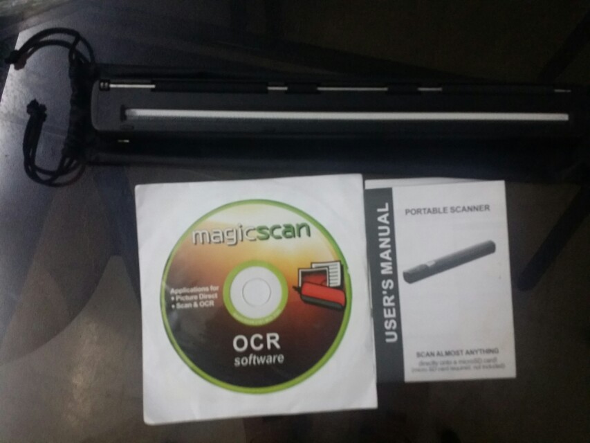 Portable scanner magic scan, Computers & Tech, Printers, Scanners ...