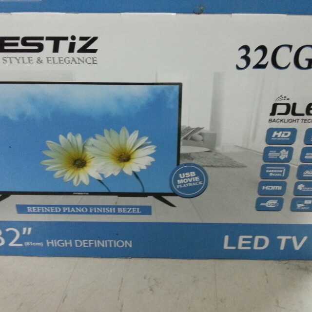 Prestiz 32 led tv, TV & Home Appliances, TV & Entertainment ...