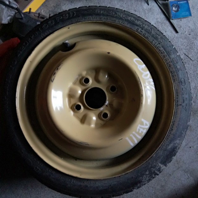 Rim besi Toyota ae111, Auto Accessories on Carousell