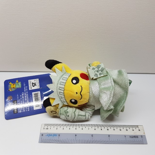Around the World Liberty Pikachu Plush, Everything Else on Carousell