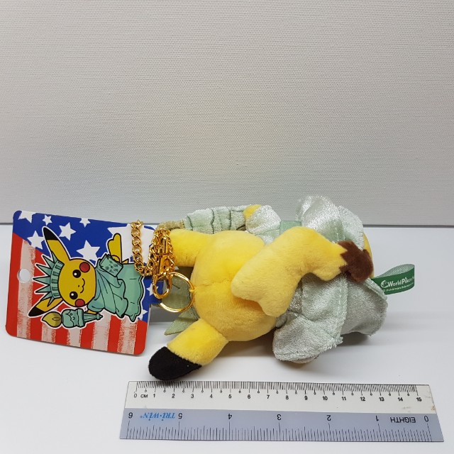 Around the World Liberty Pikachu Plush, Everything Else on Carousell