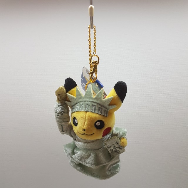 Around the World Liberty Pikachu Plush, Everything Else on Carousell