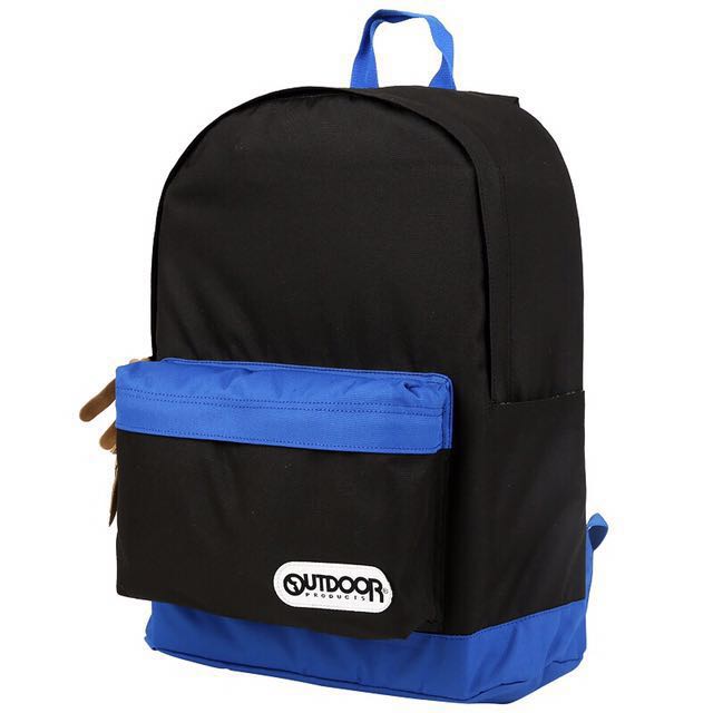 Authentic Outdoor Backpack - Special Collection (Black and Blue), Men's ...