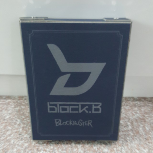 Block b blockbuster limited edition album (With badge and cheer cloth ...