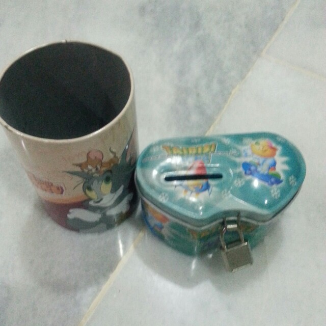 Vintage coin Box & Stationary Holder, Furniture & Home Living, Home ...