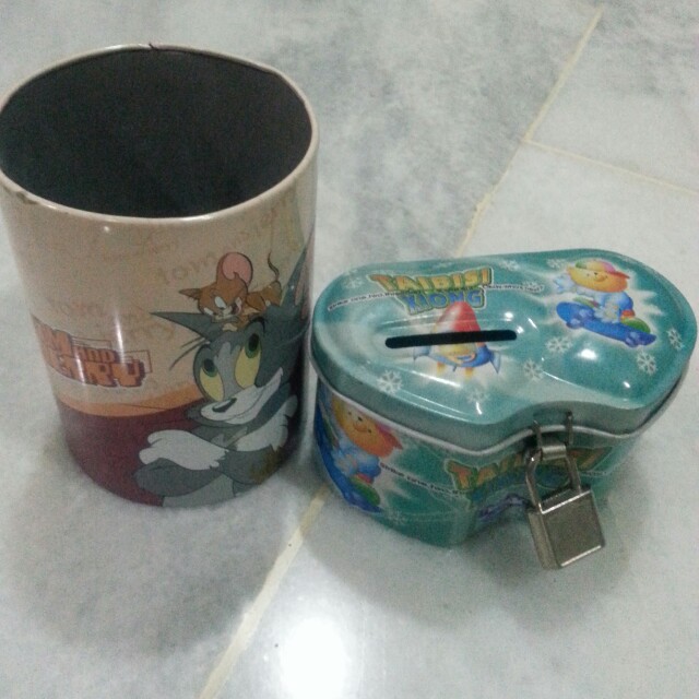 Vintage coin Box & Stationary Holder, Furniture & Home Living, Home ...