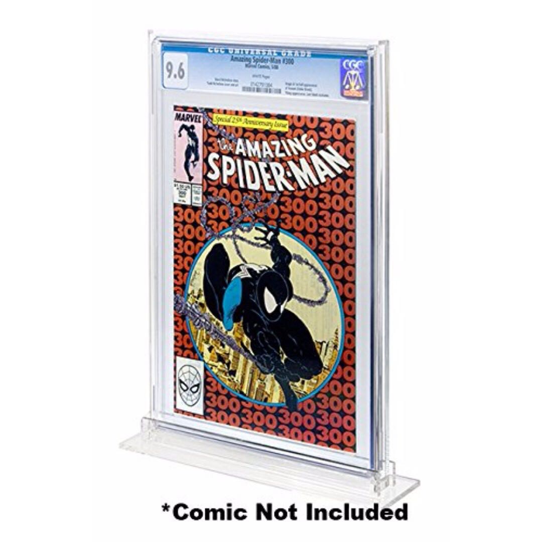 Comic Book Display Case & Stand for CGC Graded Comics, Hobbies & Toys ...
