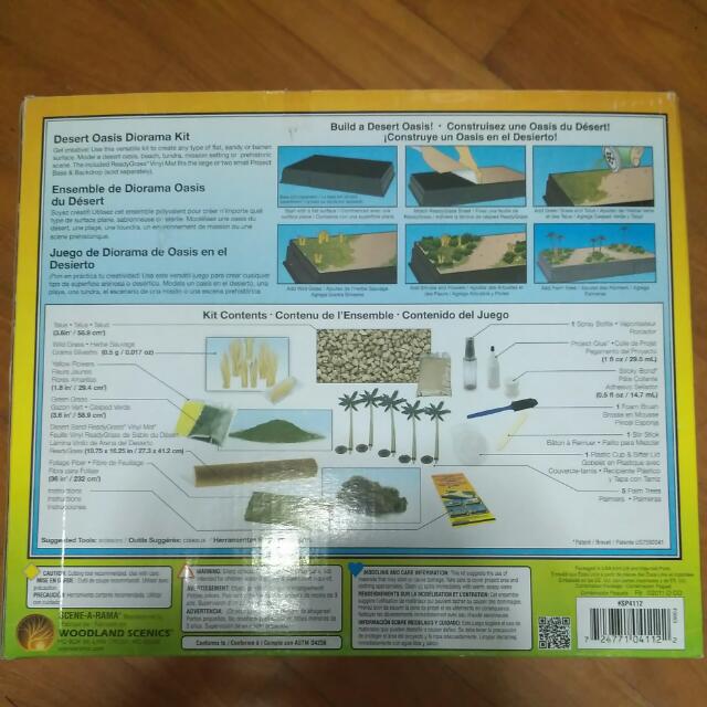 Desert Oasis Diorama Kit, Hobbies & Toys, Stationery & Craft, Craft ...