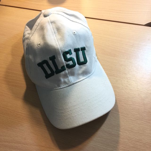 DLSU White Cap, Women's Fashion, Watches & Accessories, Hats & Beanies ...