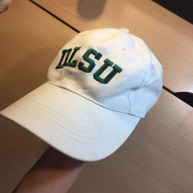 DLSU White Cap, Women's Fashion, Watches & Accessories, Hats & Beanies ...