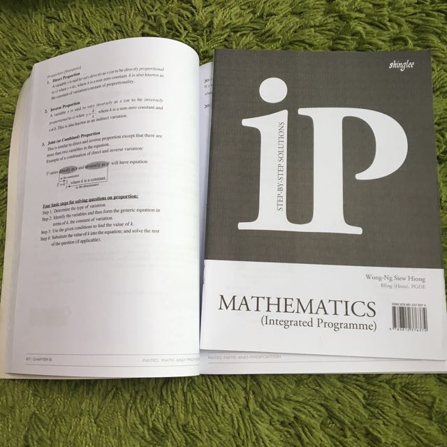 IP Mathematics Book, Hobbies & Toys, Books & Magazines, Textbooks on ...