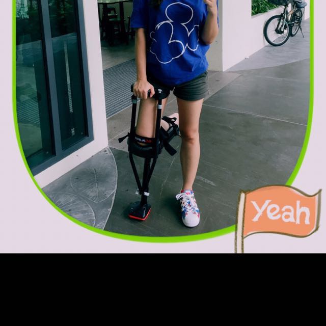 Iwalkfree Iwalk 2.0 Singapore hands free crutches, Everything Else on ...